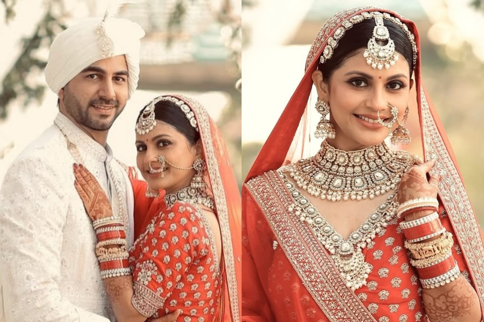 Megha Chakraborty and Sahil Phull gets married : Fans Go Wild