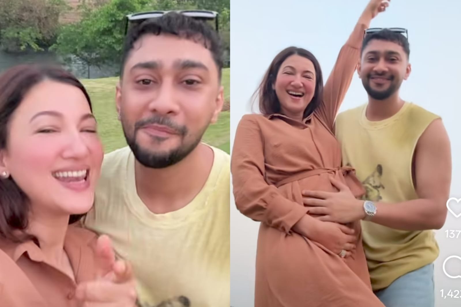 Gauahar Khan and Zaid Darbar Announce Pregnancy With a Joyful Reel ...
